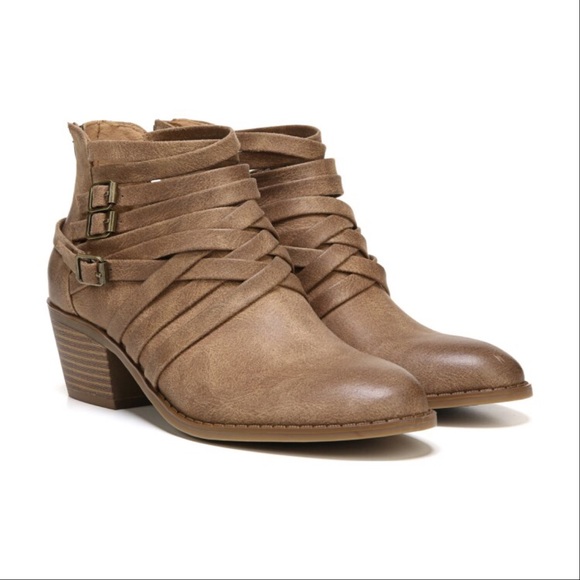 Buckle | Shoes | Cool Edgy Multiple Straps Wrap Around Ankle Boots ...